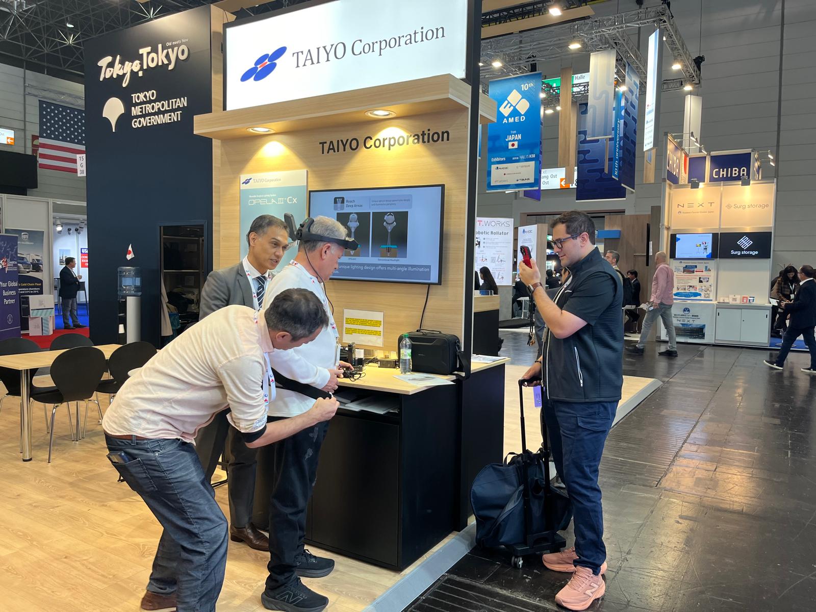 Successful exhibition at MEDICA 2024 in Dusseldorf under Tokyo Pavilion : TAIYO CORPORATION